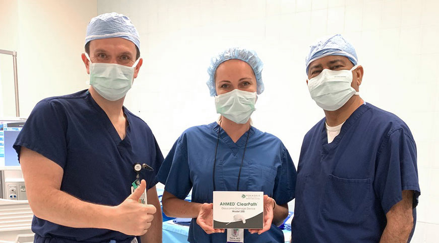ClearPath Eye Implant to Aid Glaucoma Patients at CHA HPMC - Hollywood ...